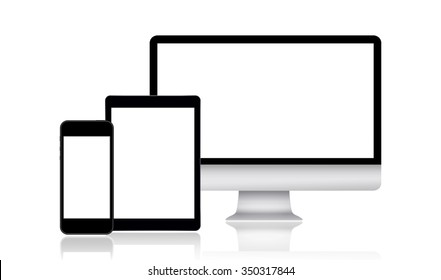 Computers Smart Phone Stock Illustration 350317844 | Shutterstock