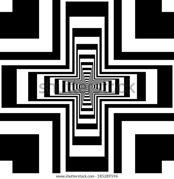 Concentric Crosses Stock Illustration 185289596 | Shutterstock