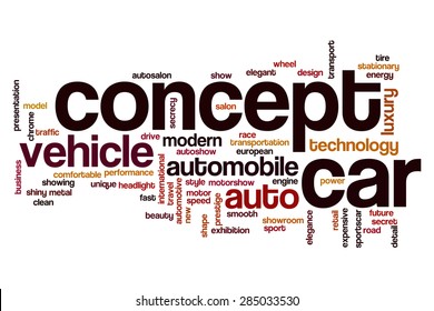 Concept Car Word Cloud Stock Illustration 285033530 | Shutterstock