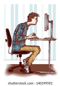 7,775 Computer Freak Images, Stock Photos & Vectors | Shutterstock