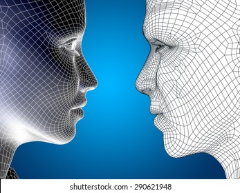 Concept ou trame 3D conceptuelle ou : illustration de stock 307078913 | Shutterstock