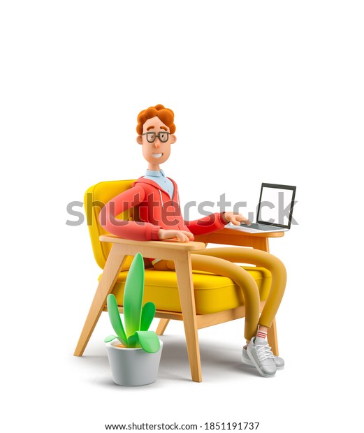 Concept Distance Work Study Communication Comfortable Stock ...