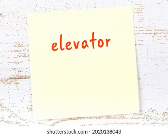 545 Elevator word Images, Stock Photos & Vectors | Shutterstock