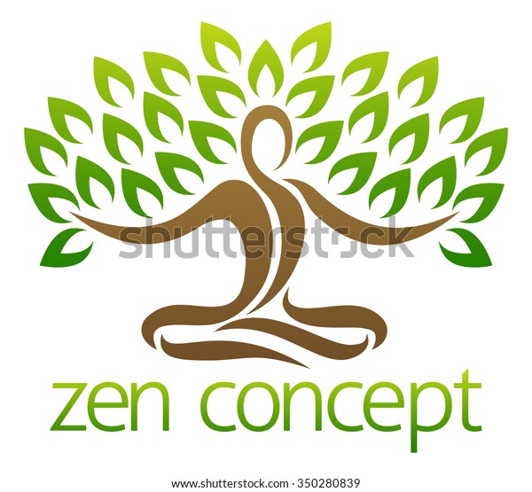 Conceptual Design Element Tree Shape Figure Stock Illustration 350280839