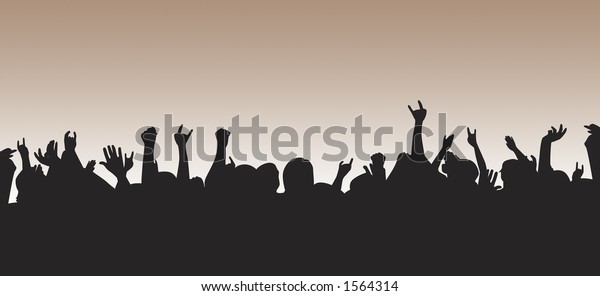 Concert Crowd Stock Illustration 1564314 Concert Crowd Stock Illustration 1564314