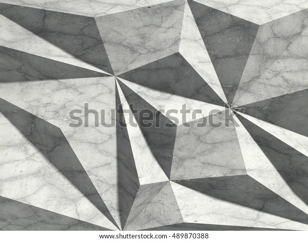 Concrete Wall Chaotic Architecture Background 3d Stock Illustration ... Concrete Wall Chaotic Architecture Background 3d Stock Illustration ...