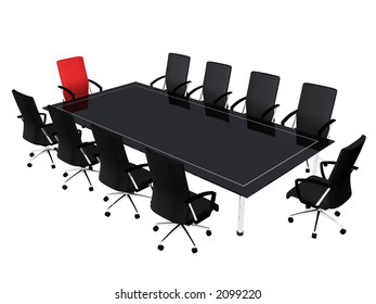 Conference Table Stock Illustration 2099207 | Shutterstock