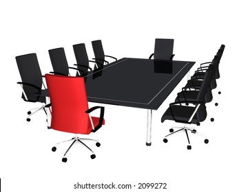 Conference Table Stock Illustration 2099207 | Shutterstock