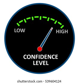 1,930 Confidence meter Images, Stock Photos & Vectors | Shutterstock