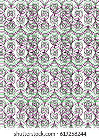 Confused Patternwallpapercarddecorbackdrop Stock Illustration 619258244 ...