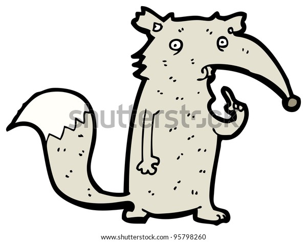 혼란스러운 늑대 스톡 일러스트 95798260 | Shutterstock
