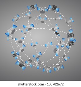 2,527 Everything is connected Images, Stock Photos & Vectors | Shutterstock