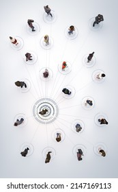 Connect People Concept 3d Render Stock Illustration 2147169113 ...