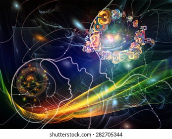 Connected Minds Series Design Made Human Stock Illustration 571621936