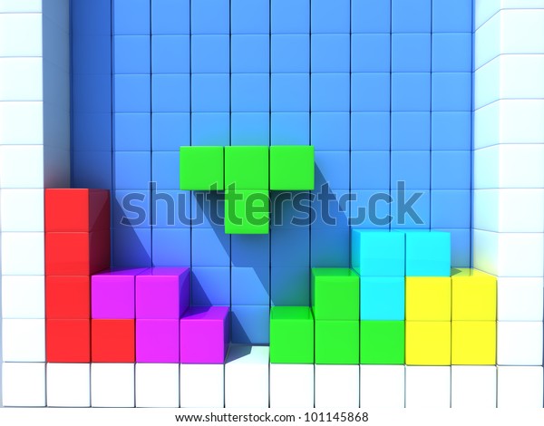 Construction Dice On White Background Stock Illustration 101145868 ...