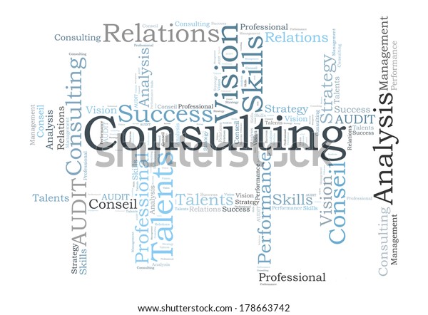 Consulting Word Cloud Stock Illustration 178663742 | Shutterstock
