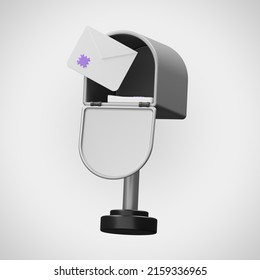 Contact Us Icon 3d Rendering On Stock Illustration 2159336965 ...