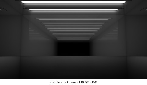 Contemporary Future Concept Background Empty Futuristic Stock ...