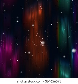 Continuous Aurora Borealis Background Stock-illustration 364656581 ...