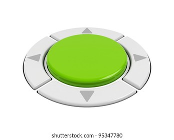 Control Buttons On White Stock Illustration 95347780 | Shutterstock