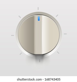 Control Knob Regulator Vector Illustration Stock Vector (Royalty Free ...