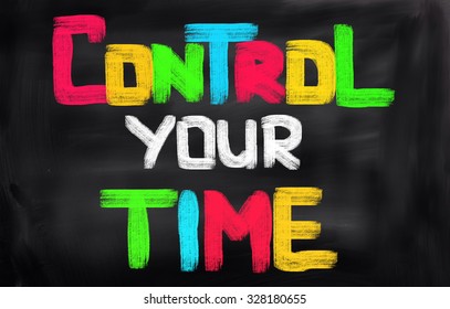 Control Your Time Concept Stock Illustration 328180655 | Shutterstock