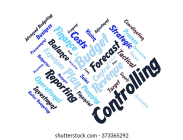 Controlling Word Cloud Stock Illustration 373365292 | Shutterstock