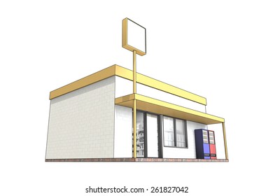 1,124 Convenience store rendering Images, Stock Photos & Vectors ...