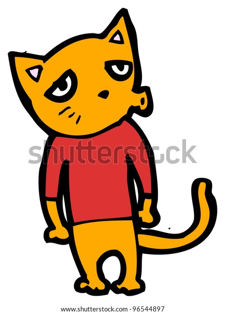 Cool Jazz Cat Stock Illustration 96544897 | Shutterstock