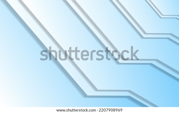 Cool Looking Ice Blue Gradient Background Stock Illustration 2207908969 ...