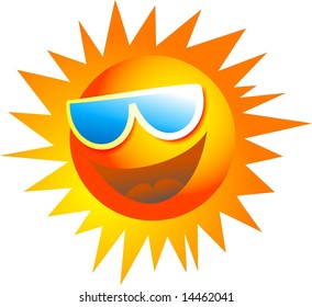 Sun Icons Vector Illustration Stock Vector (Royalty Free) 52436743