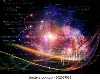 Coordinates Science Series Arrangement Notes Light Stock Illustration ...