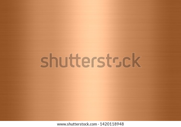 Copper Texture Surface Orange Reflect Stock Illustration 1420118948