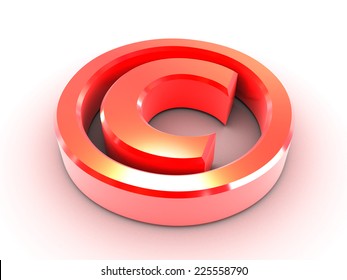 Copyright Sign 3d Render Stock Illustration 225558790 | Shutterstock