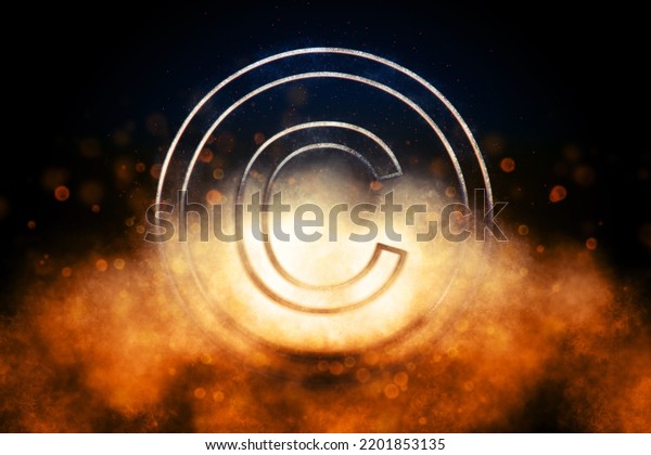 Copyright Symbol C Letter Circle Blue Stock Illustration 2201853135 ... Copyright Symbol C Letter Circle Blue Stock Illustration 2201853135 ...