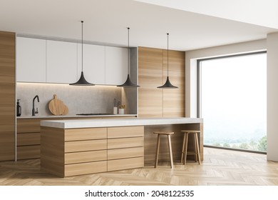 91 Kitchen Interior Upper View Images, Stock Photos & Vectors ...