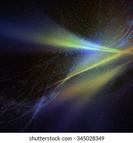 Cosmic Waves Stock Illustration 345028349 | Shutterstock