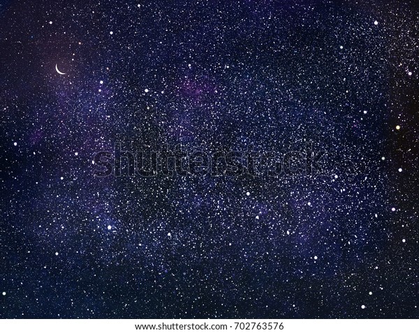 Cosmos Sky Background Stock Illustration 702763576 | Shutterstock