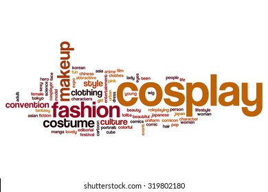 Cosplay Word Cloud Stock Illustration 319802180 | Shutterstock