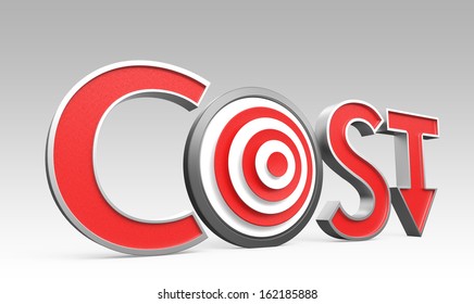 Cost Down Concept Stock Illustration 162185888 | Shutterstock