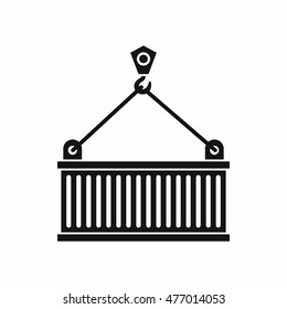 Crane Load Icon Simple Style Isolated Stock Illustration 477014053 ...