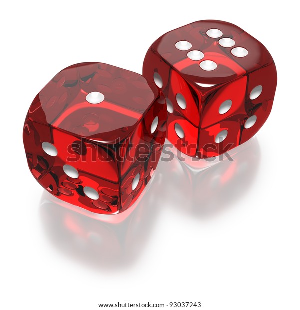 Craps Dice Roll Called Seven Out Stock Illustration 93037243