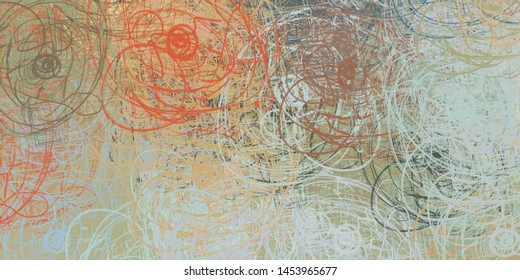 Crazy Sketch Random Pattern Chaos Variety Stock Illustration 1453965677 ...