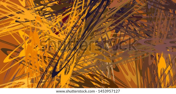 Crazy Sketch Random Pattern Chaos Variety Stock Illustration 1453957127 ...