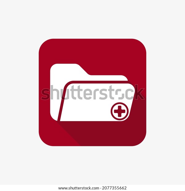 Create New Folder Icon Add Folder: ภาพประกอบสต็อก 2077355662 | Shutterstock