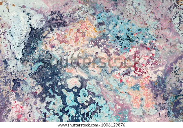 Creative Abstract Hand Painted Background Wallpaper Stock Illustration ...