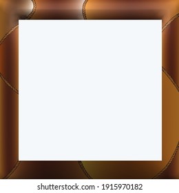 Creative Abstract Segmented Picture Frame Concept Stock Illustration ...