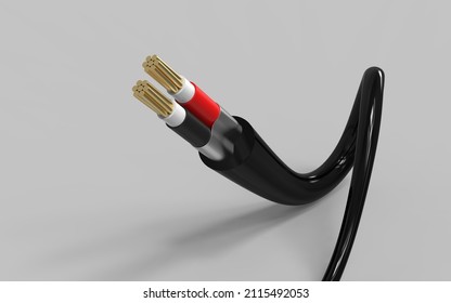 Creative Cable Concepts Armoured Cable Flexible Stock Illustration ...