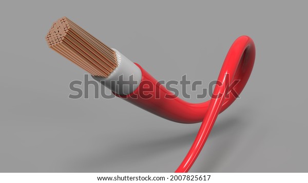 Creative Cable Concepts Armoured Cable Flexible: стоковая иллюстрация ...