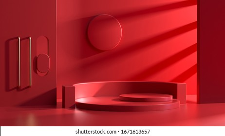 Creative Drawing 3d Simulation Scene Color Stock Illustration ...